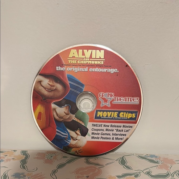 Media | Alvin And The Chipmunks Movie Clips Dvd | Poshmark